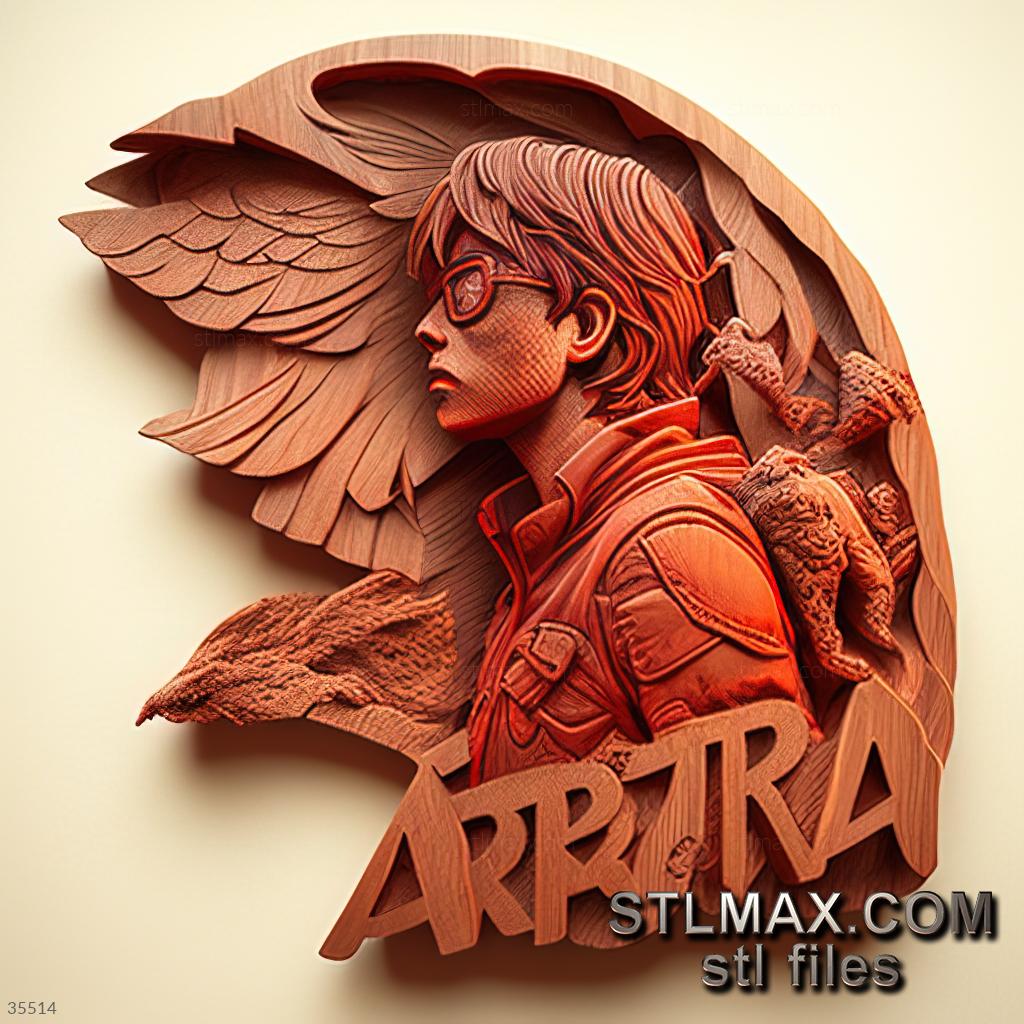 Anime | 3D models for CNC machine. STL format