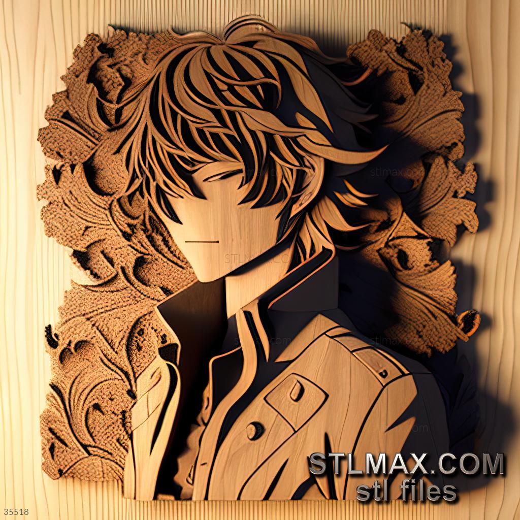 Anime | 3D models for CNC machine. STL format