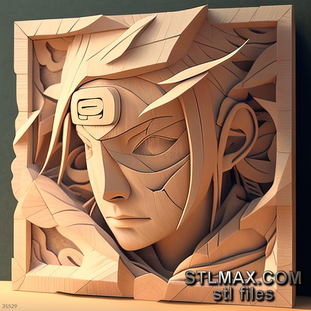 Anime | 3D models for CNC machine. STL format