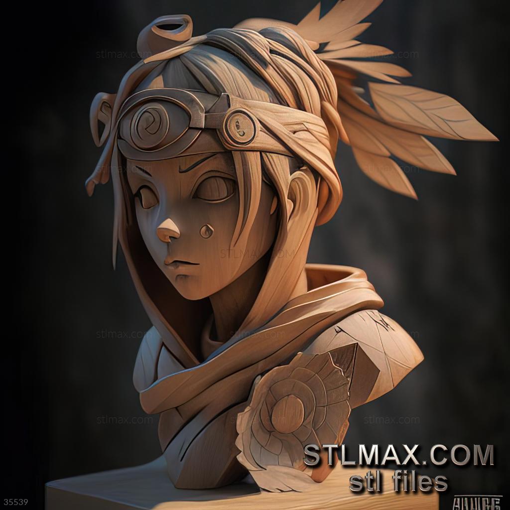 Anime | 3D models for CNC machine. STL format