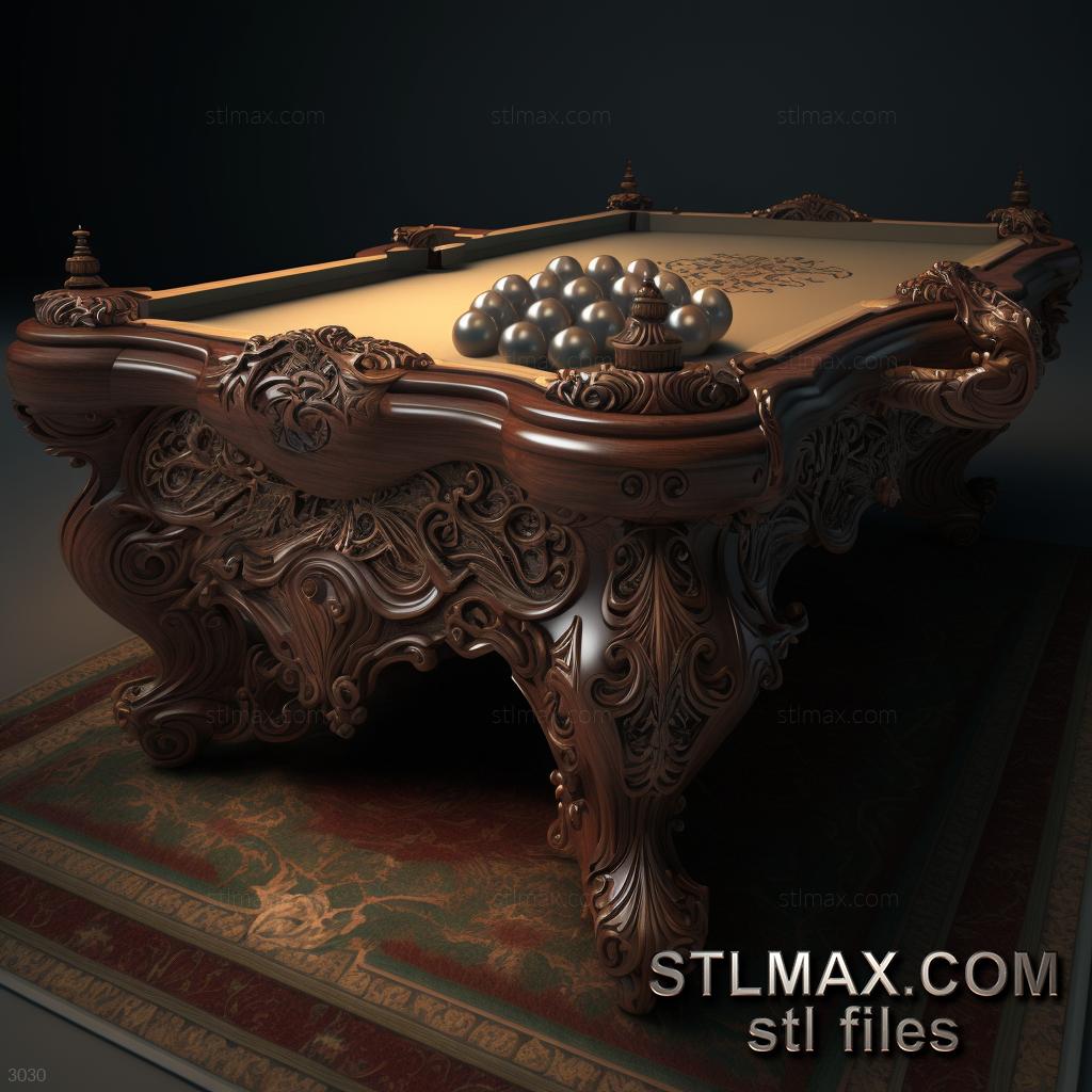 Furniture | 3D models for CNC machine. STL format