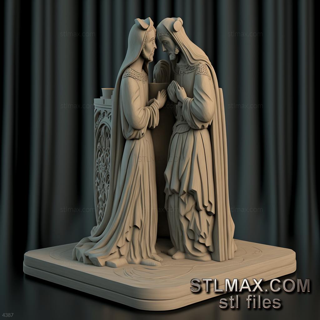 Religious | 3D models for CNC machine. STL format
