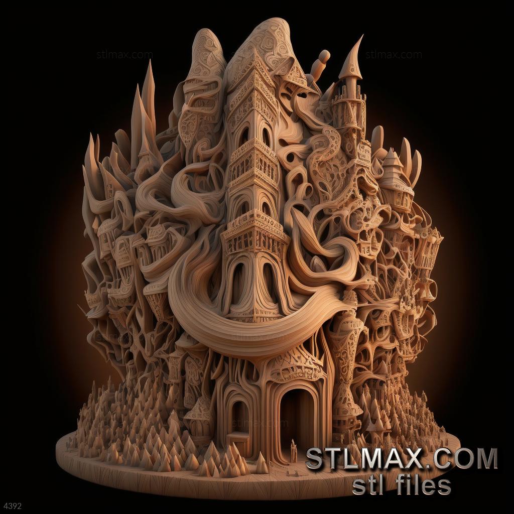 Religious | 3D models for CNC machine. STL format