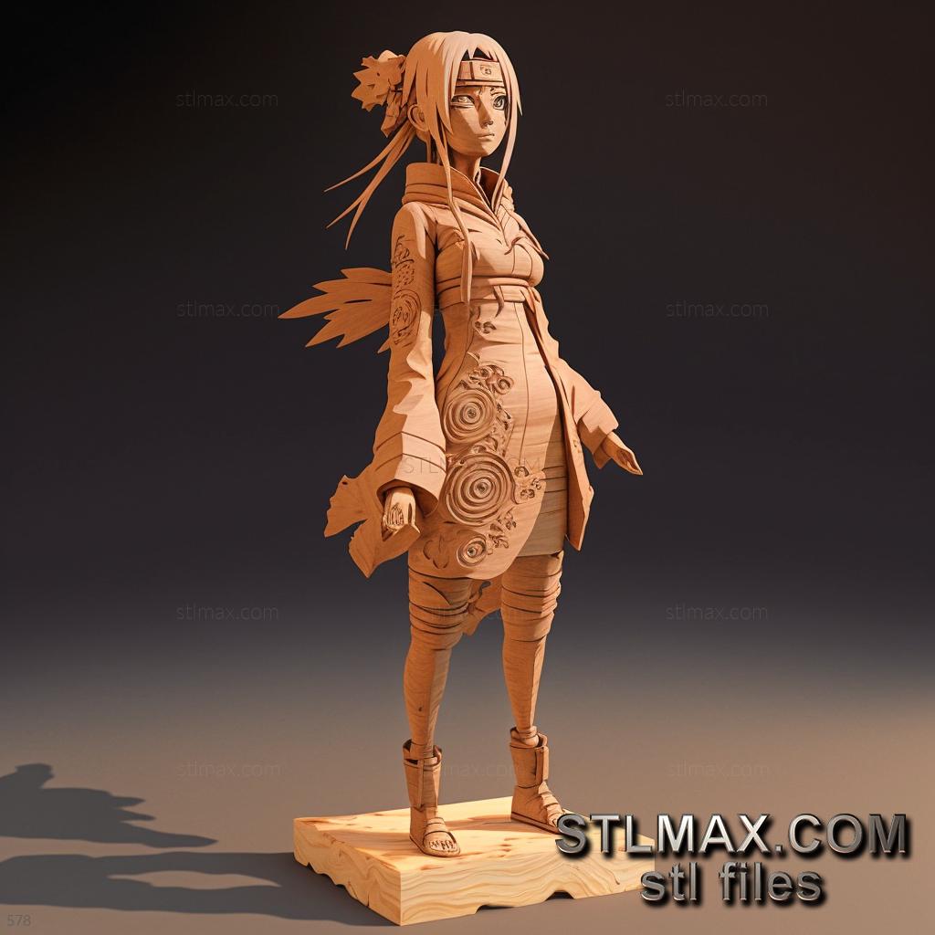 Anime | 3D models for CNC machine. STL format