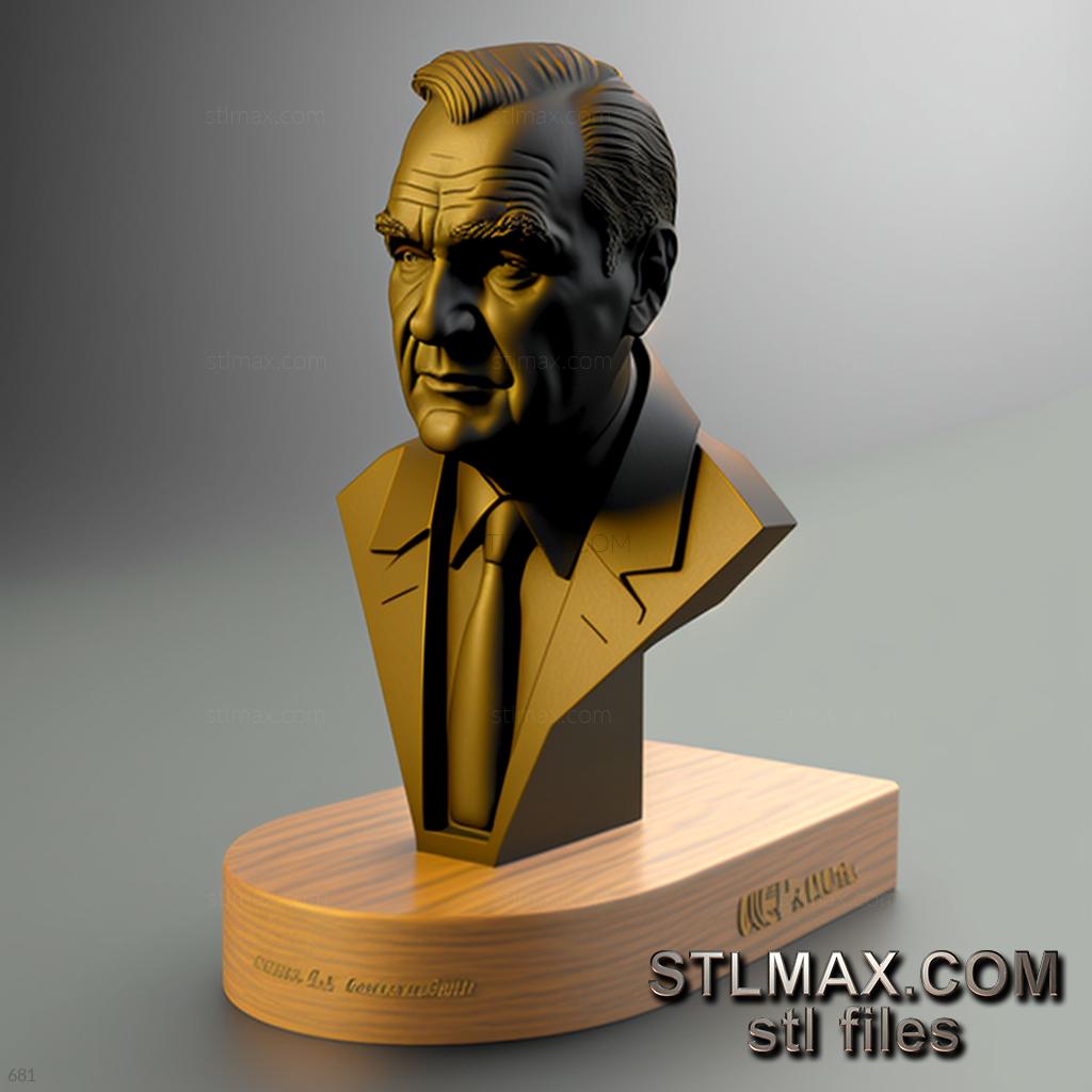 Characters | 3D models for CNC machine. STL format