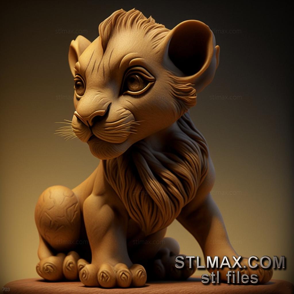 Characters | 3D models for CNC machine. STL format