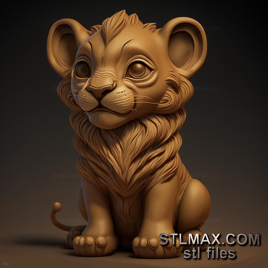 Characters | 3D models for CNC machine. STL format