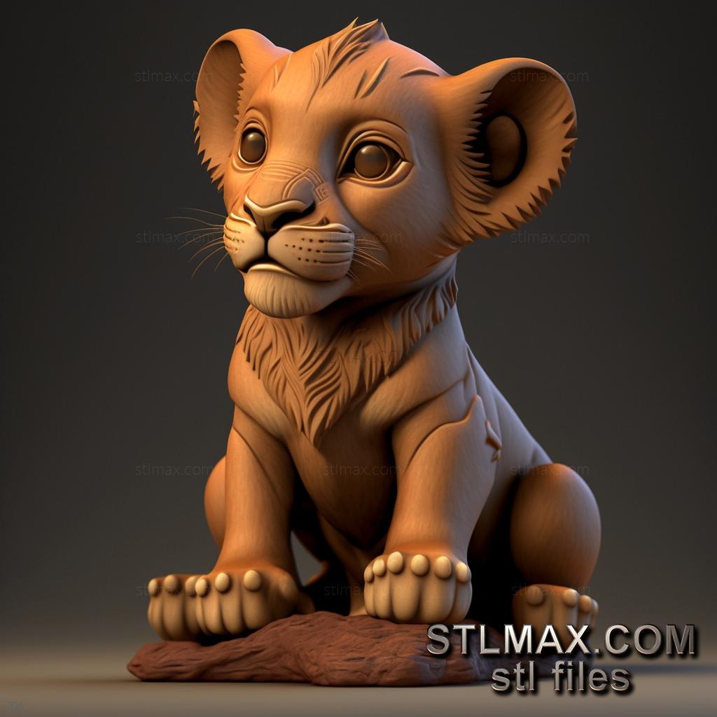 Characters | 3D models for CNC machine. STL format